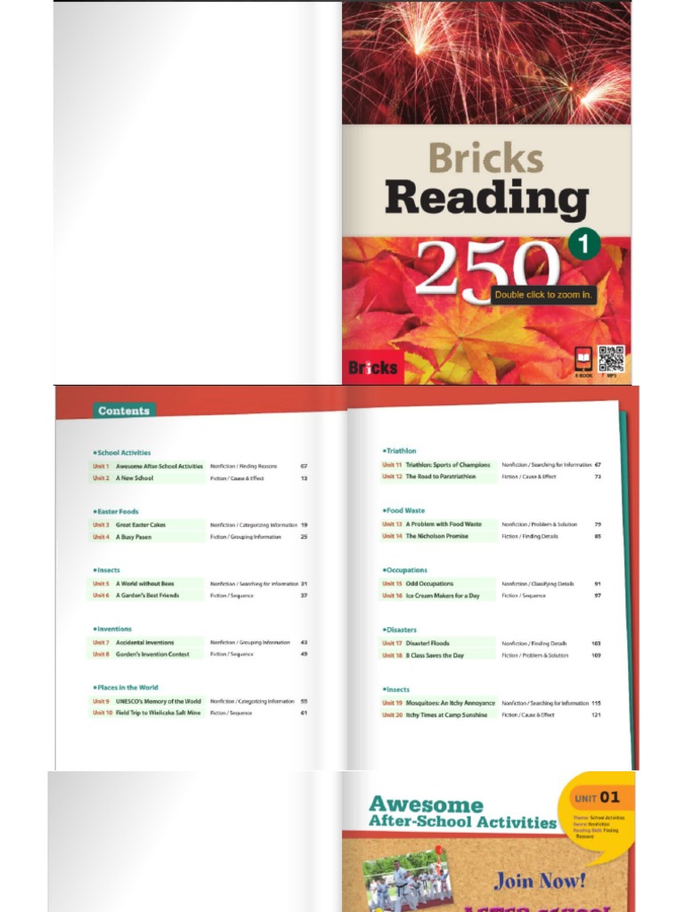 Bricks Reading 250 (1) SB | PDF