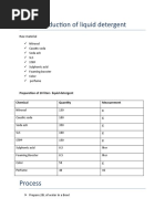 Liquid Soap Manual | PDF | Sodium Hydroxide | Soap