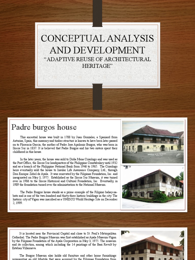 Adaptive Reuse of Conceptual Analysis and Development | PDF | Sustainability