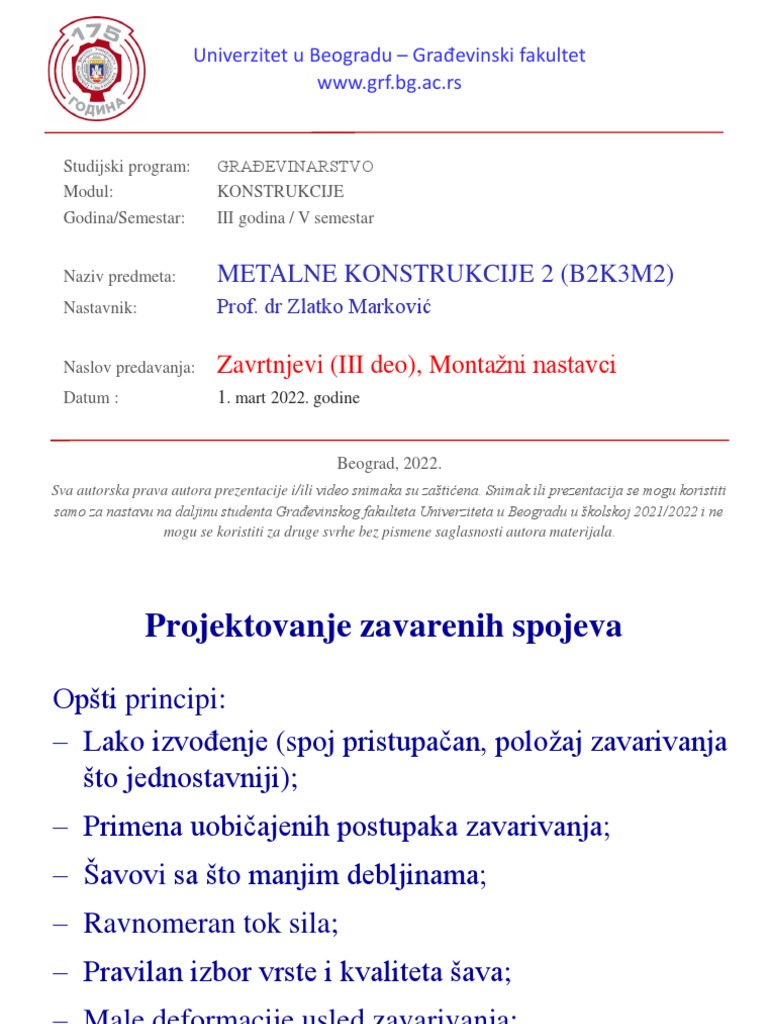 01.03.2022. Predavanje | PDF