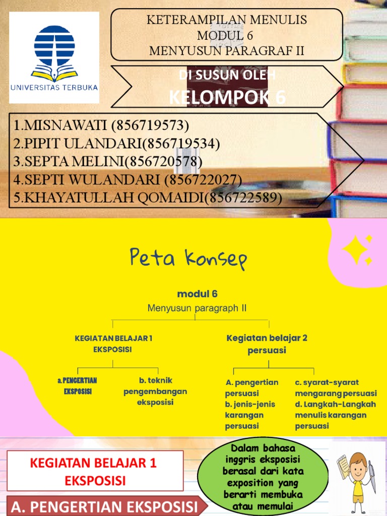 Modul 6 Keterampilan Menulis | PDF Modul 6 Keterampilan Menulis | PDF