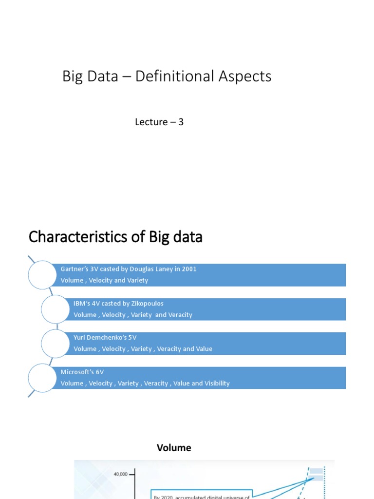 Big Data Defination Aspect | PDF