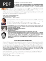 10 Famous Filipino Writers 02 | PDF | Philippines