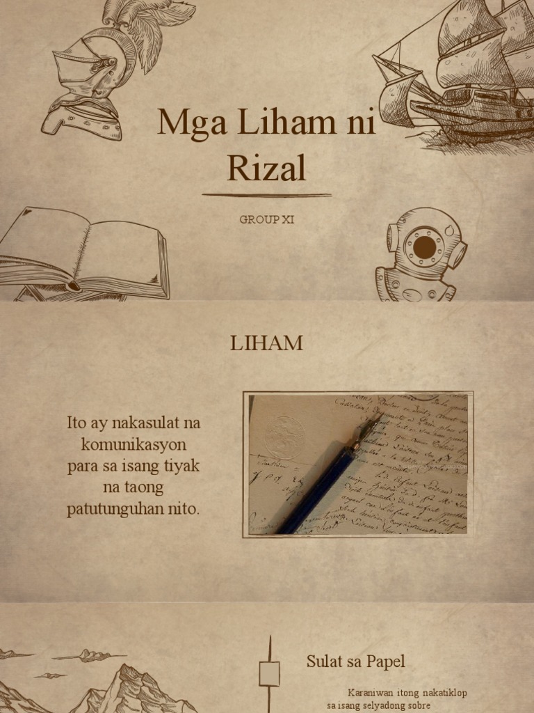 PART 1 - Mga Liham Ni Rizal | PDF