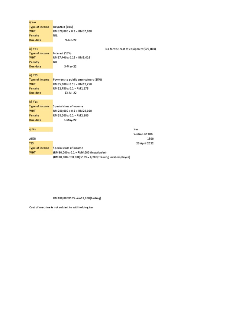 Chapter 3 Tax | PDF | Corporations | Payments