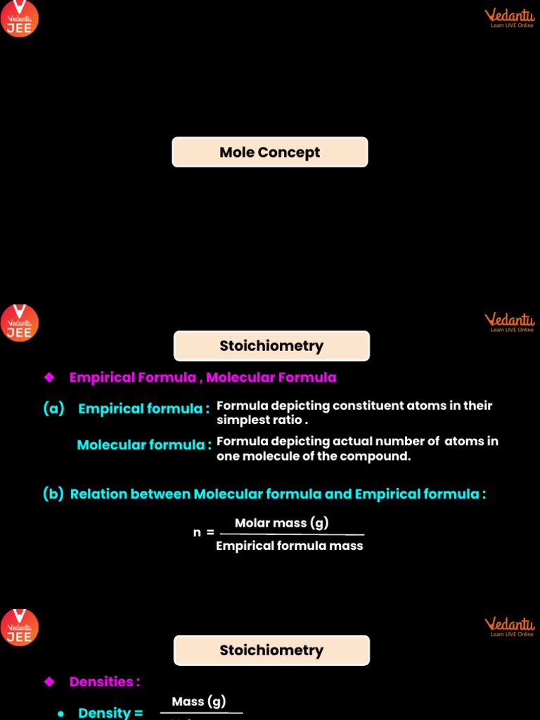 Molecular Formula and Empirical Formula | PDF | Atomic Orbital ...