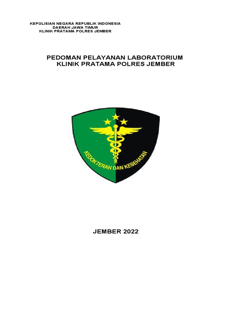 Pedoman Pengelolaan Laboratorium | PDF