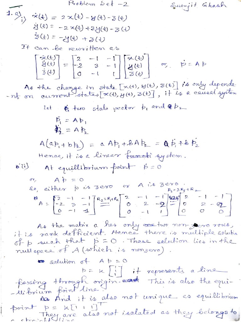 CSE Problem Set-2 Solutions | PDF