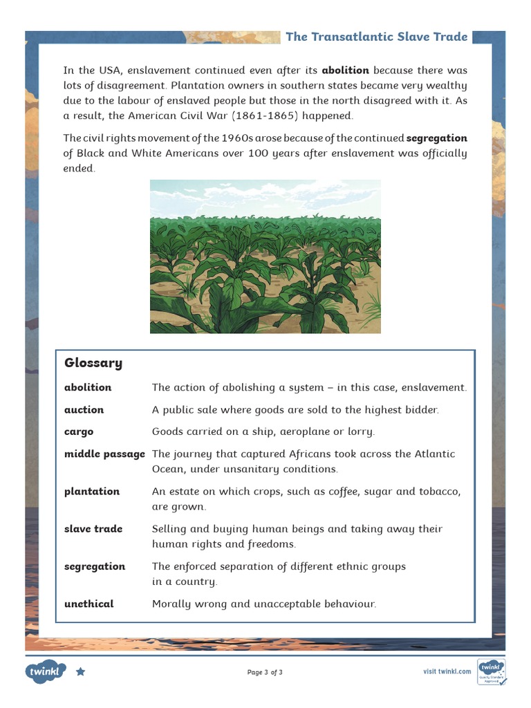 T2-E-5033-Uks2-Transatlantic-Slave-Trade-Differentiated-Reading ...