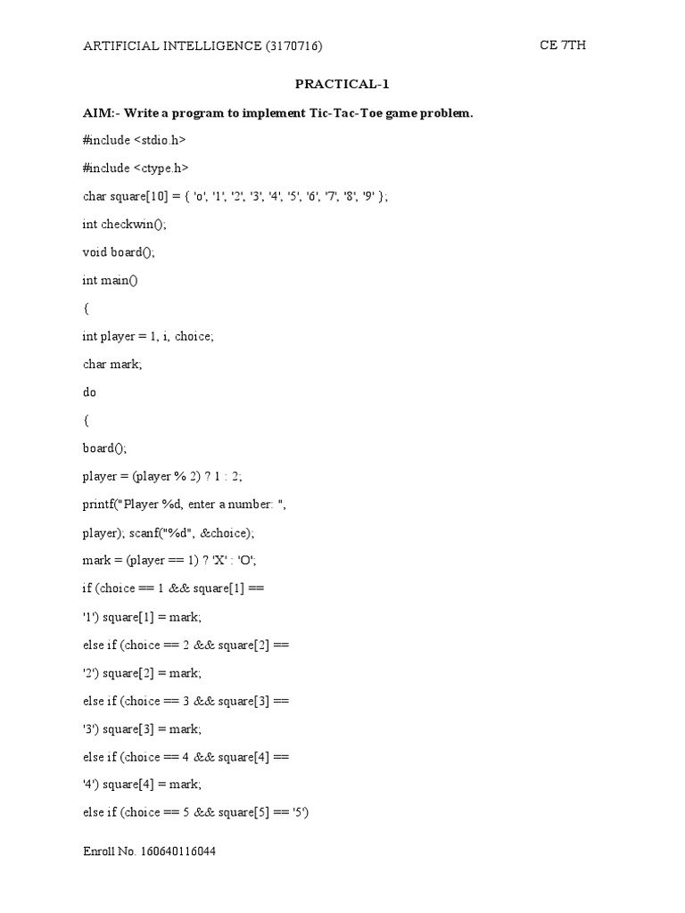 Ai Ce Lab Manual Pdf Inheritance Object Oriented Programming Class Computer Programming 
