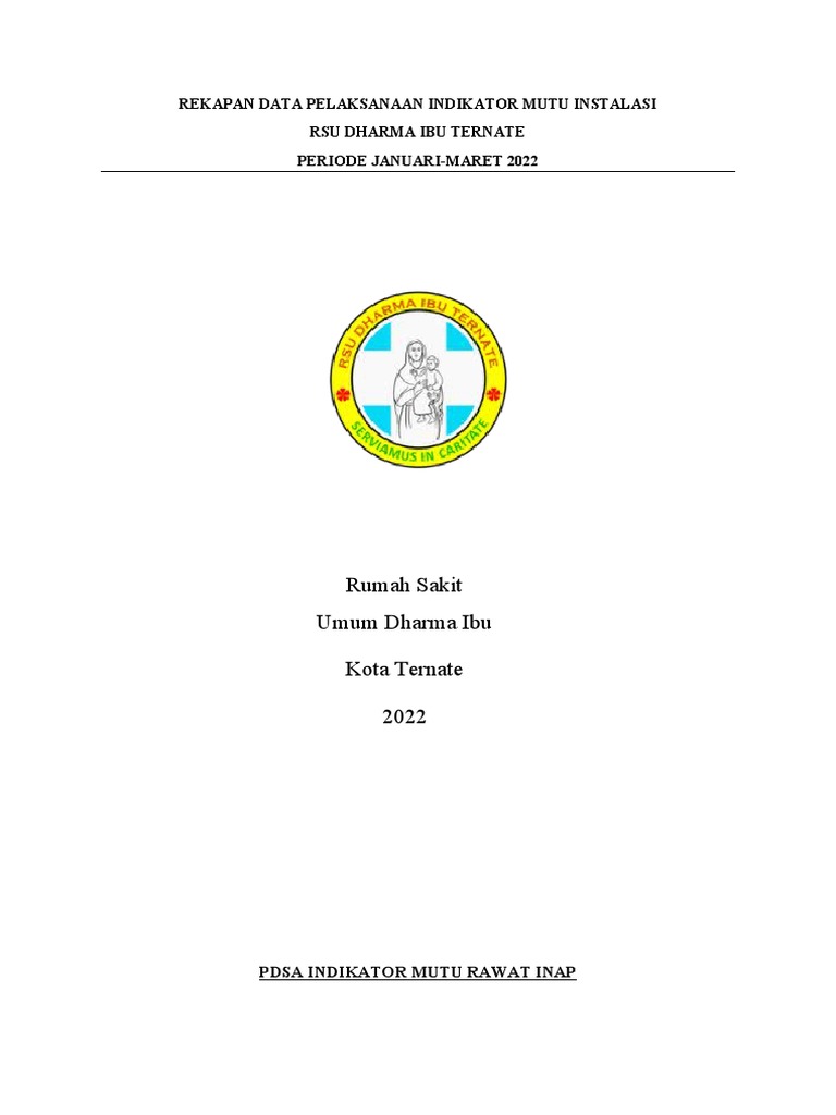 Pdsa Indikator Mutu Rawat Inap Lt3 Pdf