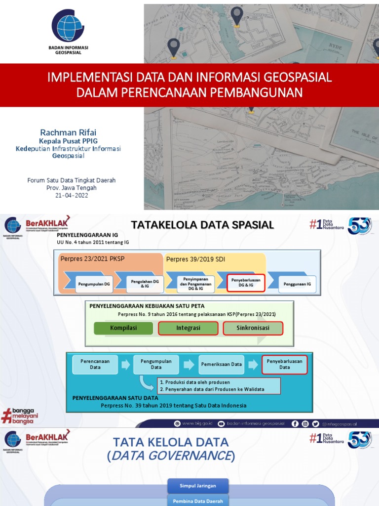 BIG Paparan SDI Jateng2022 | PDF