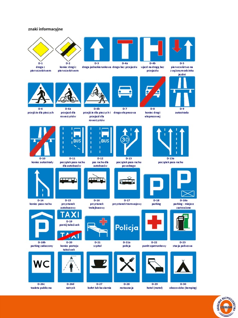 ZNAKI Informacyjne | PDF