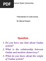 The Gada System | PDF