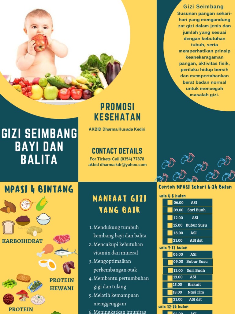 Menu Gizi Seimbang untuk Balita | PDF