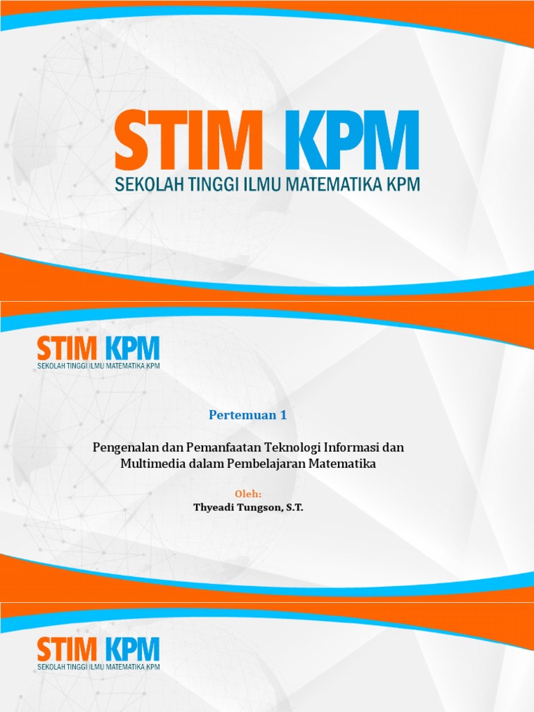 MatKul P1 Ganjil | PDF