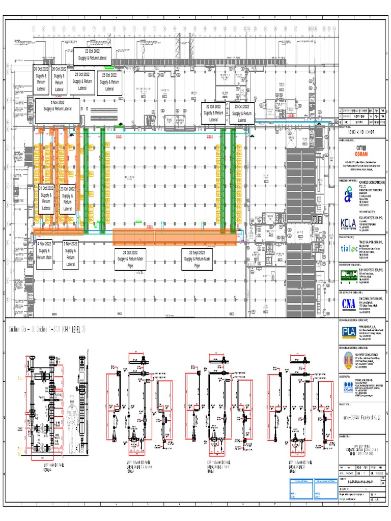 Sub FAB L2 UPW Piping Installation (221106) | PDF