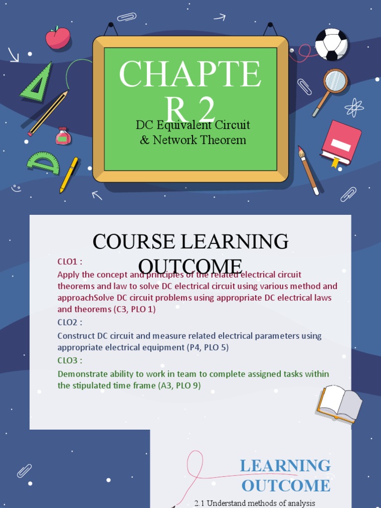 Det10013 CHPTR 2 | PDF | Electrical Network | Electrical Circuits