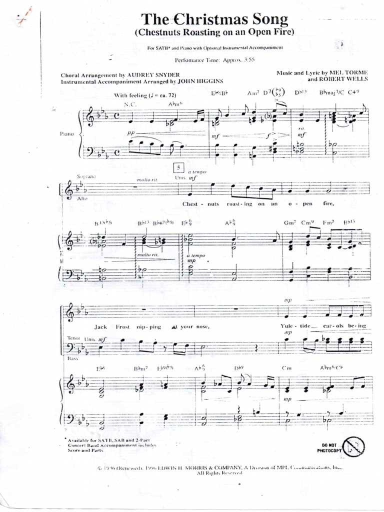 The Christmas Song | PDF