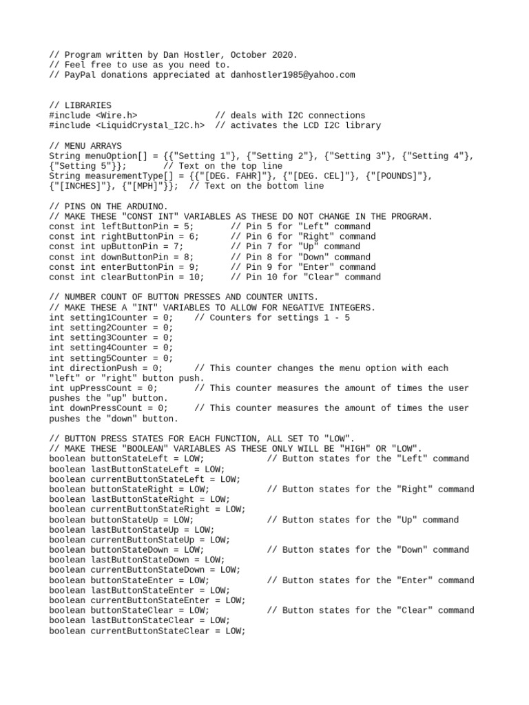 Pushbutton Menu | PDF | Software Development | Software