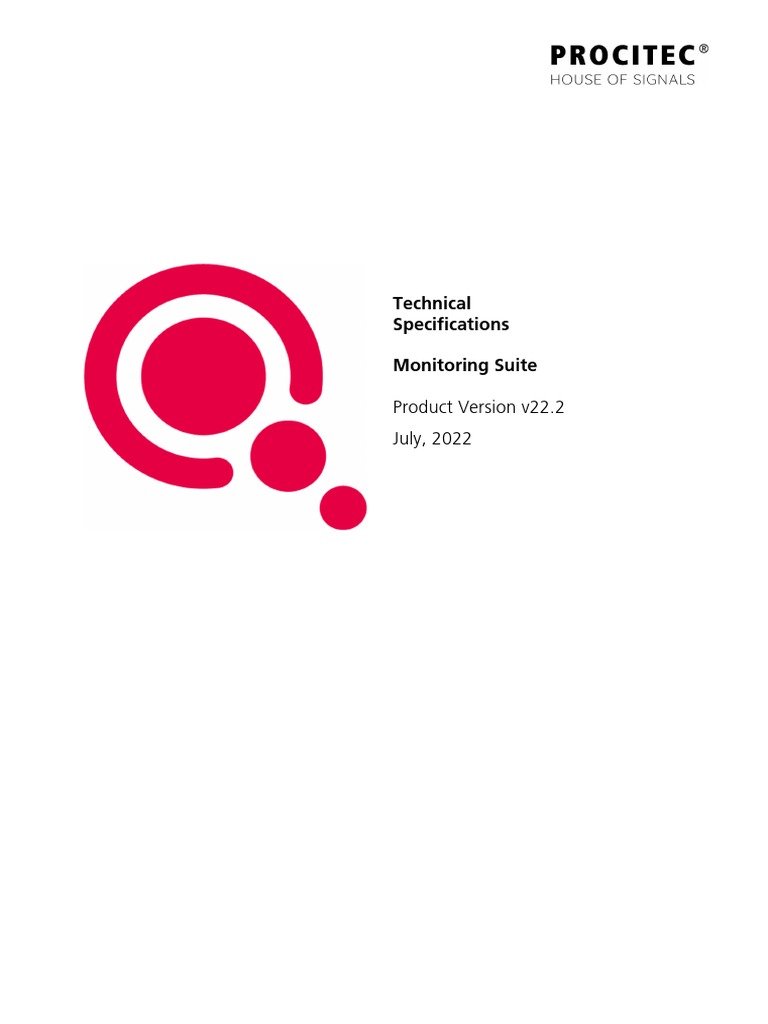 Go2signals Monitoring Suite Tech - Specs. 22.2-001 | PDF | Modulation ...