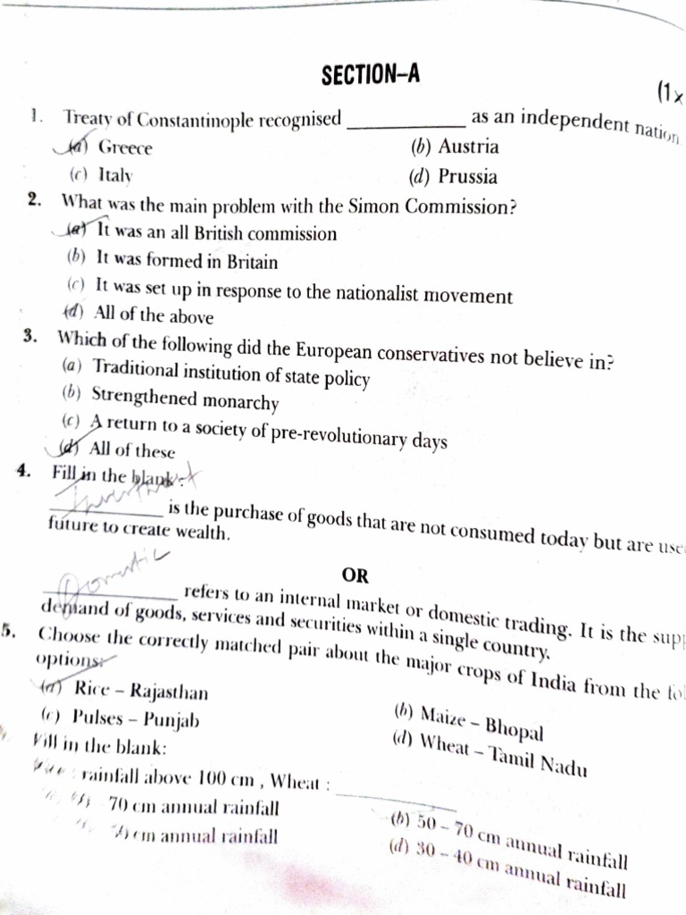 Social Science Sample Paper - 2 | PDF | Loans | Collateral (Finance)