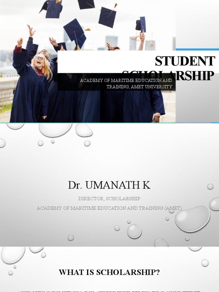 AMET University Scholarship Overview | PDF | Bachelor Of Science | Engineering