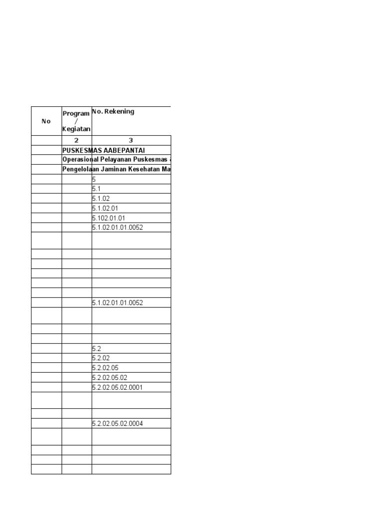 RFK Bulan November 2022 | PDF