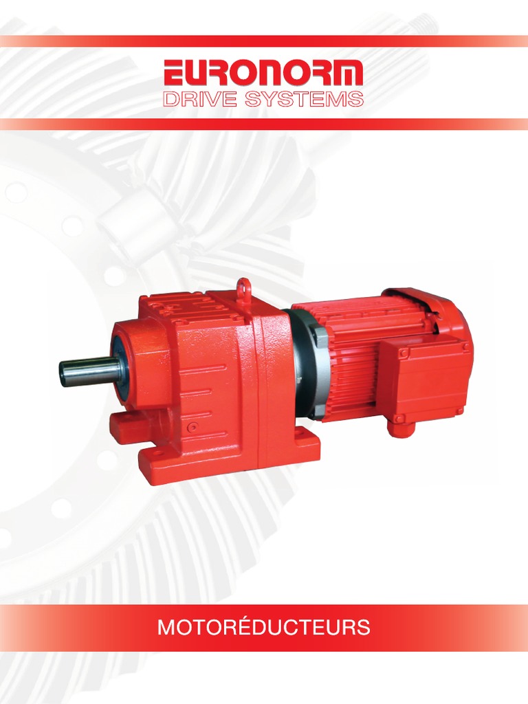Euronorm Gearmotors Catalogue (FRA) | PDF