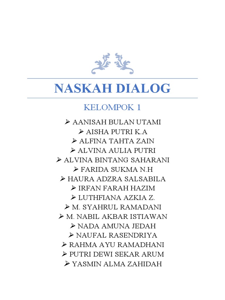 Naskah Dialog Ludruk: Mbah Karsono | PDF