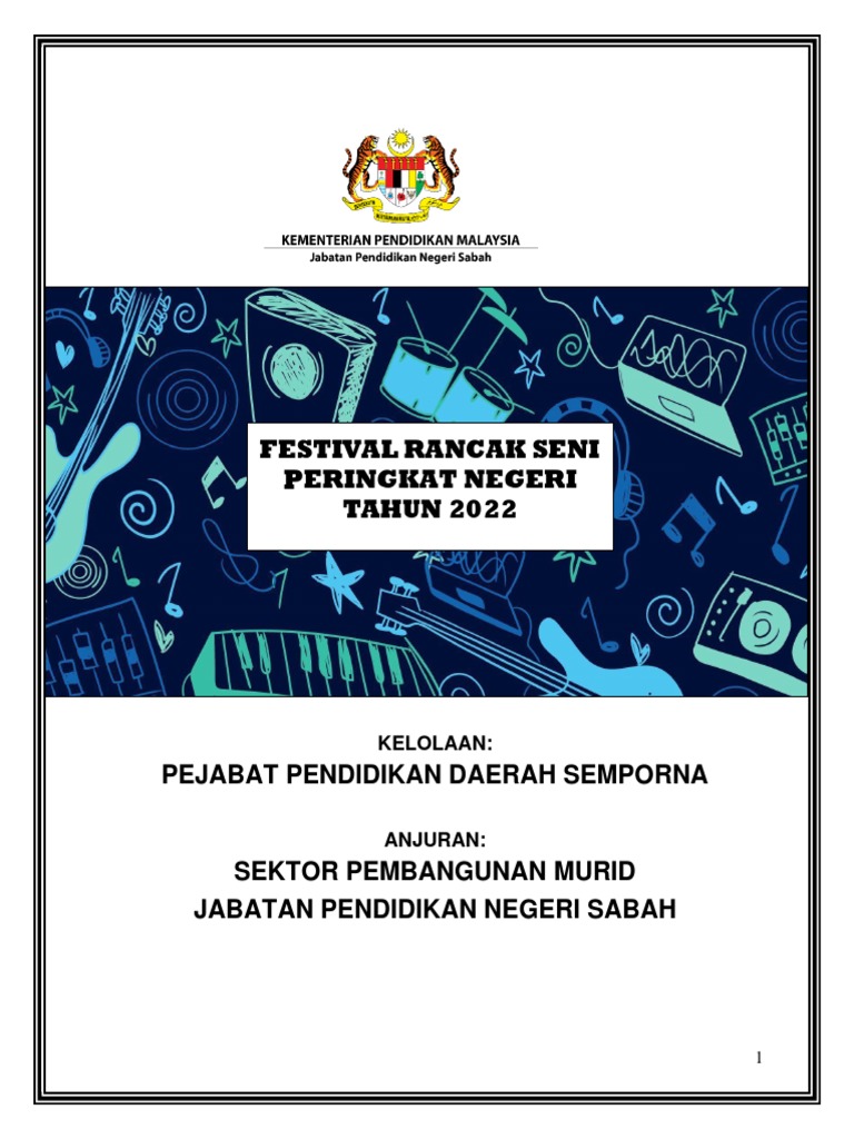 Kertas Konsep Simfoni Trad Msia FRS 2022 | PDF