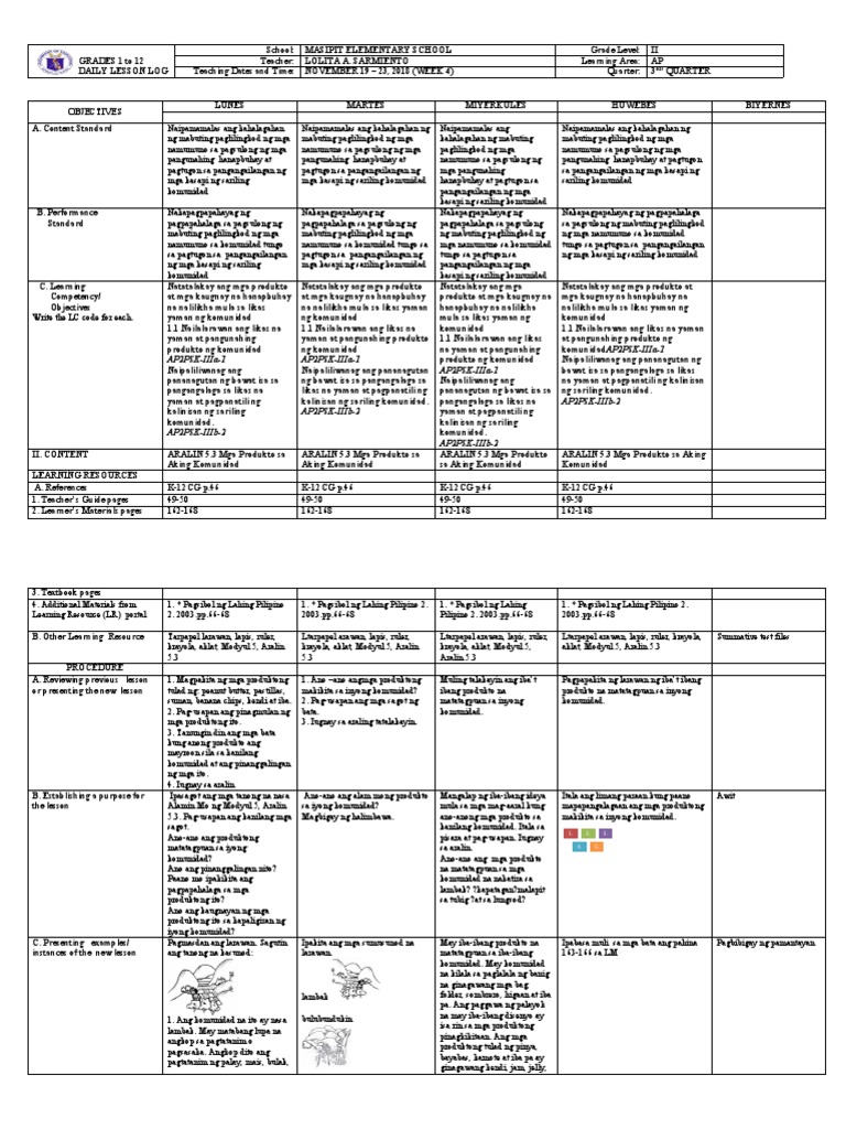 Ap - Q3 - Week 4 | PDF