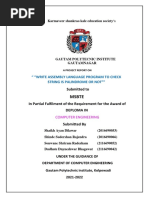 Advance Java Program Microproject | PDF | Menu | Application Software