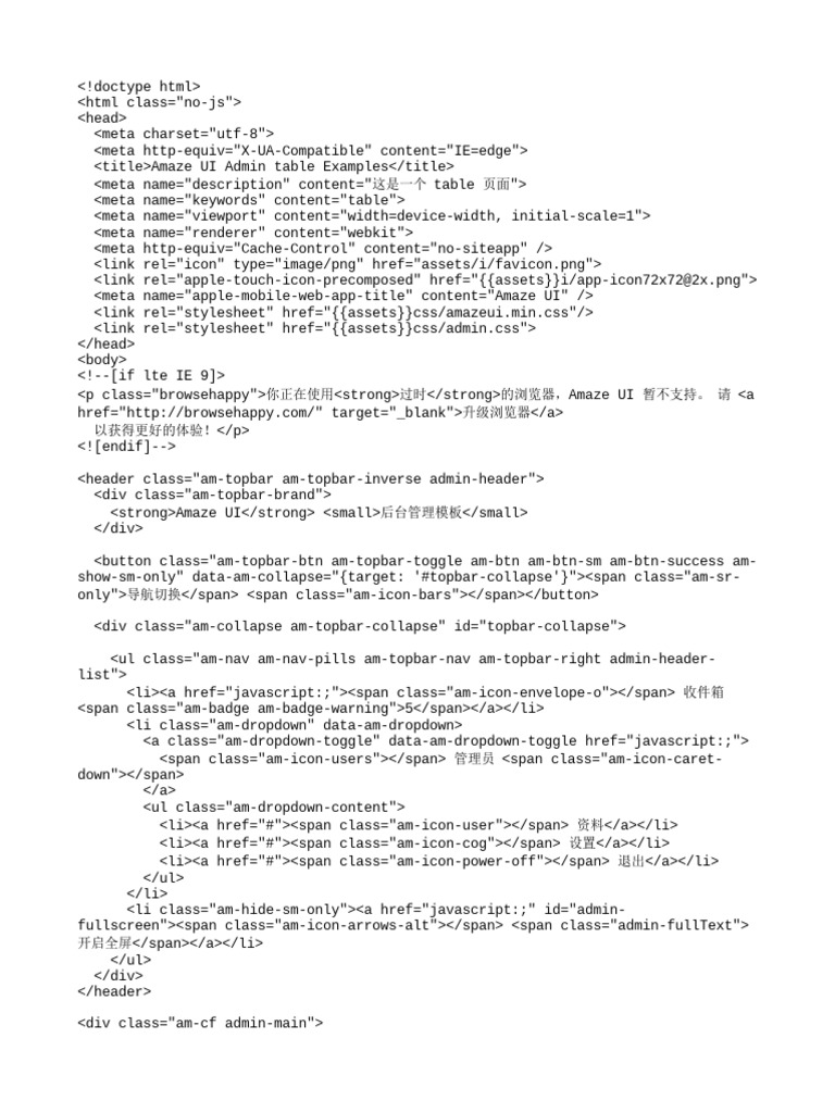 Admin Table | PDF