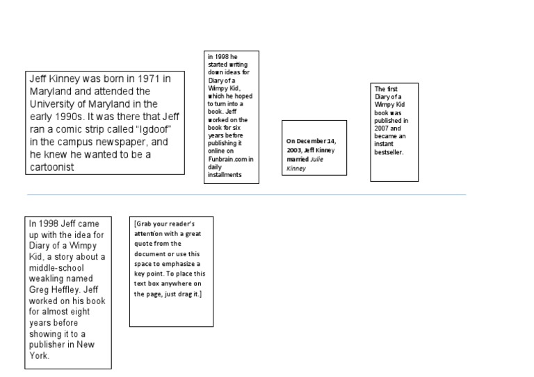 Kinney Timeline | PDF