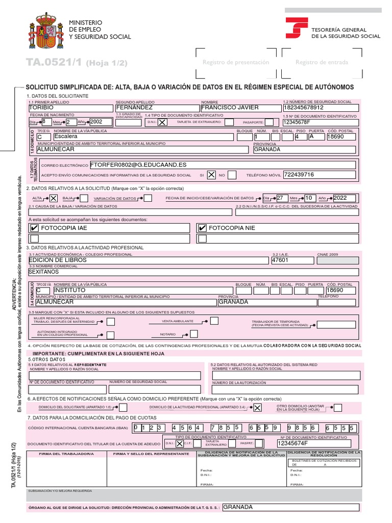 TA - 0521 - 1+simplificada+ (V9) RELLENO CON FELIX | PDF | Etica Aplicada | Instituciones sociales