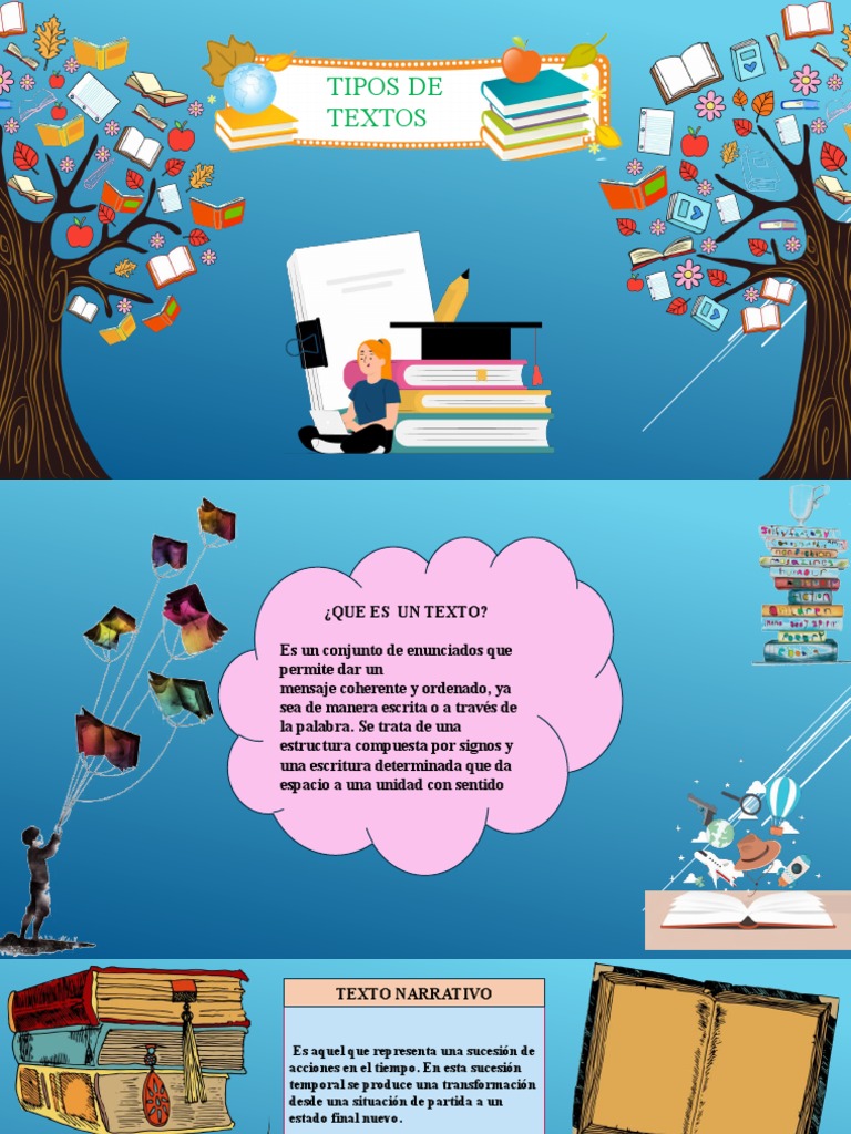 Tipos de Textos 2 | PDF | Agua | Narración