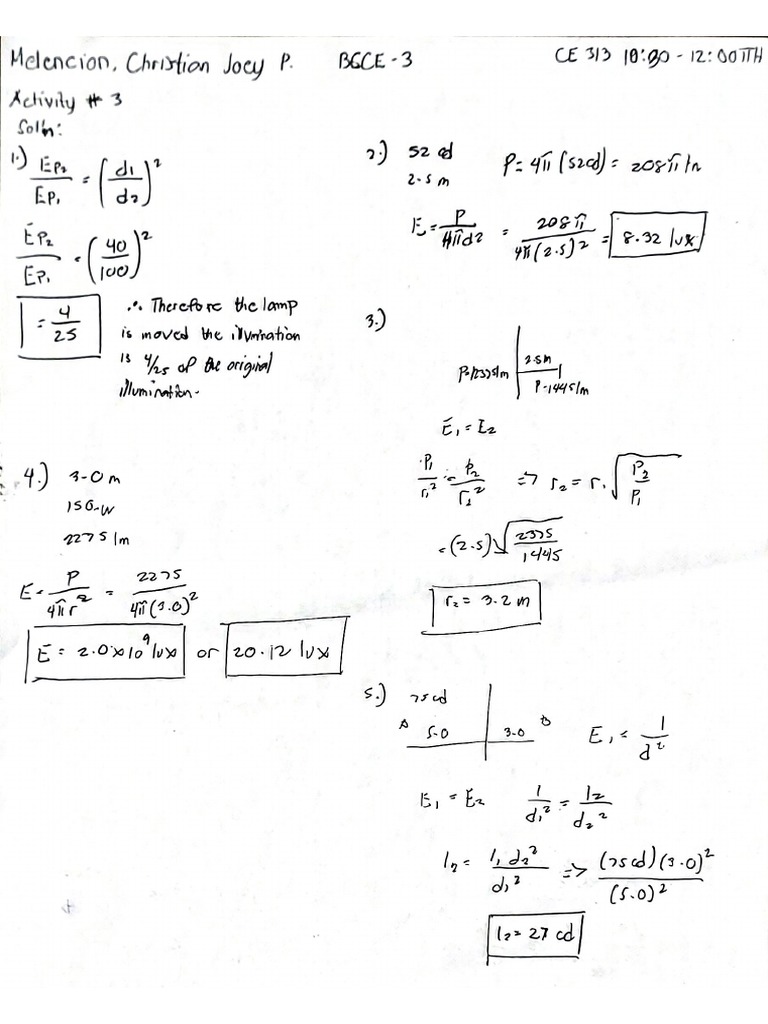 Melencion Solution Activity#3 | PDF