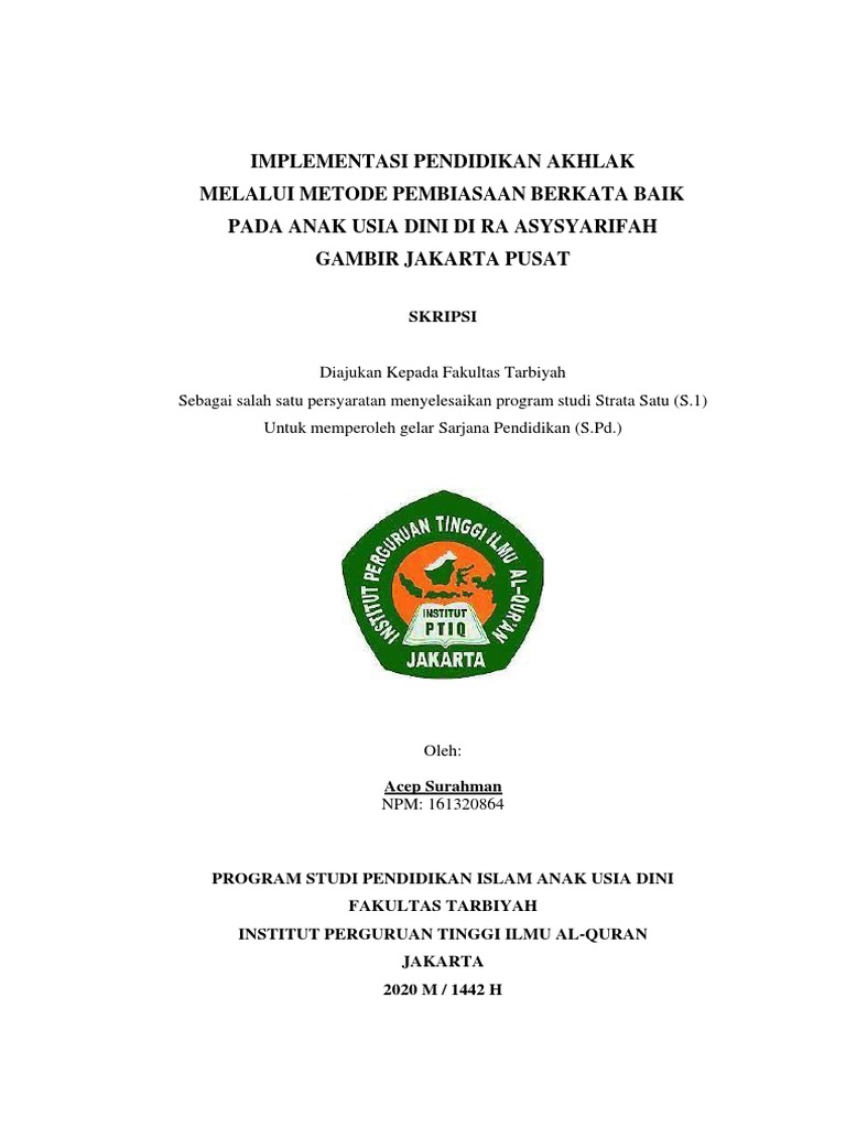 2020 Acep Surahman 2016 | PDF 2020 Acep Surahman 2016 | PDF