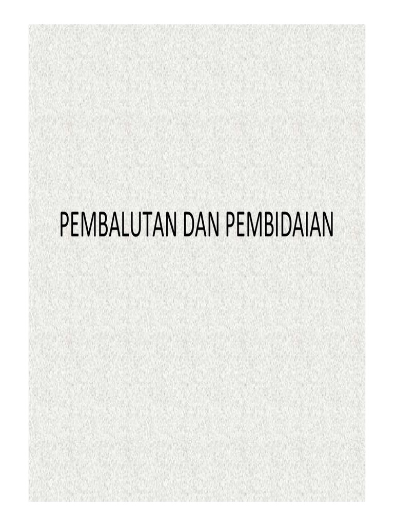 Pembalutan Dan Pembidaian | PDF