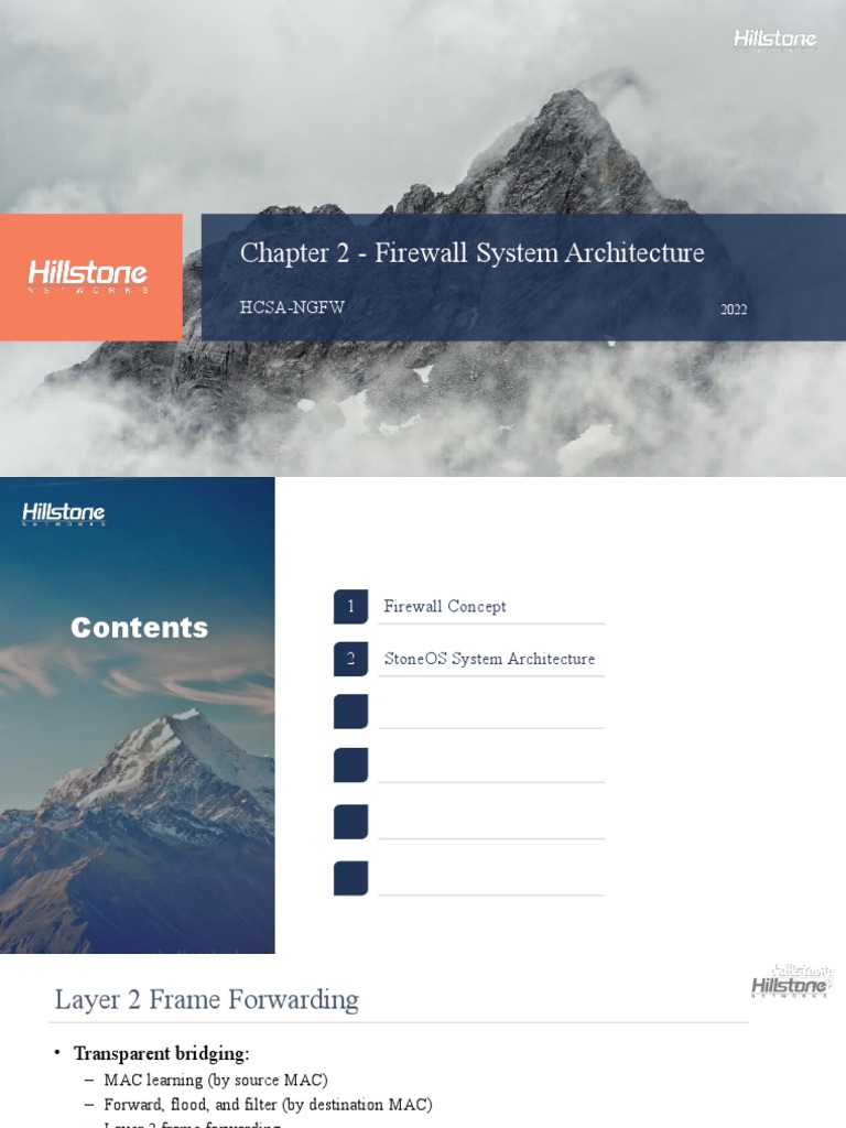 Chapter 2 - Firewall System Architecture | PDF | Router (Computing) | Computer Network