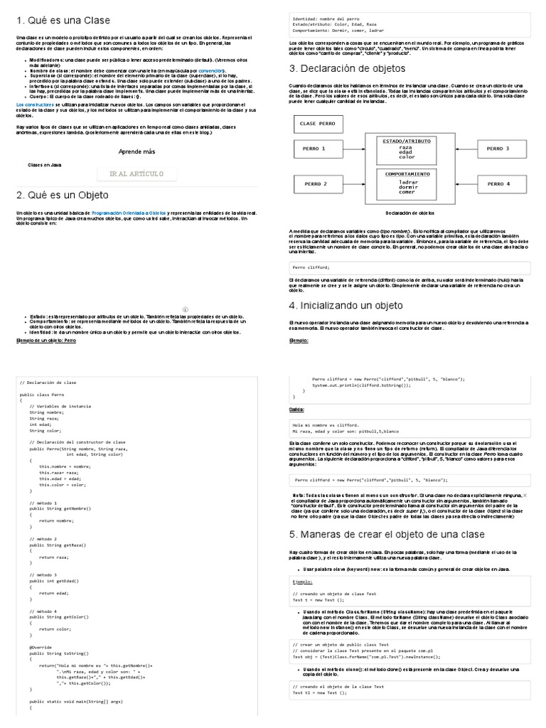 Java Apuntes Imprimir | PDF