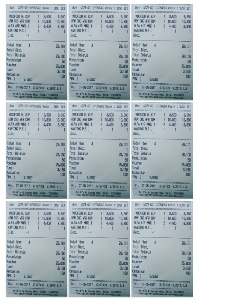 Receipt Example | PDF