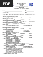 Grade 6 Science Module 1 Lesson 1 and 2 Final | PDF | Solution | Mixture