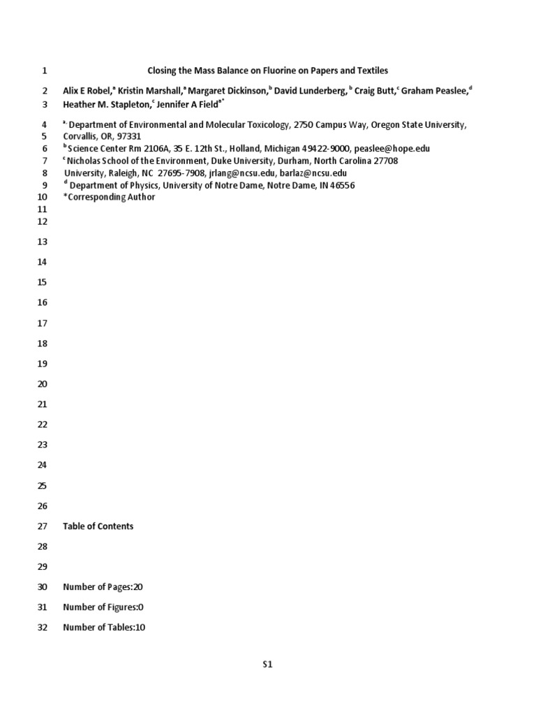 Closing The Mass Balance, Robel Et Al | PDF | Detection Limit | Gas ...
