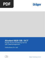 Alcolizer LE5 Alcohol Tester User Manual v25 | PDF | Battery Charger