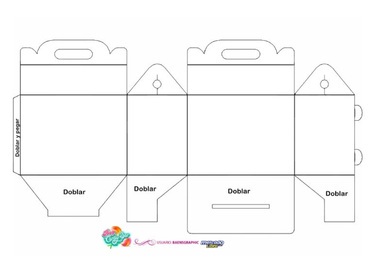 Plantilla para Mini Cajita Feliz | PDF