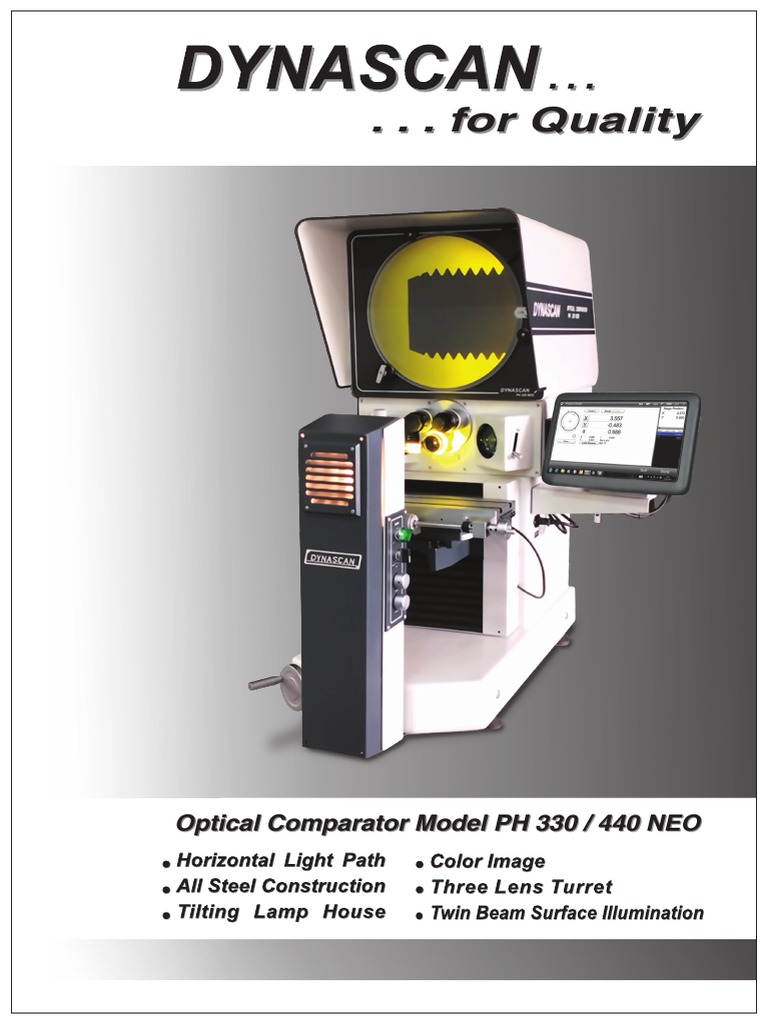 Dyna Scan PH 330 & 440 NEO | PDF | Optics | Lighting