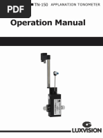 Goldmann Tonometer Calibration Guide | PDF