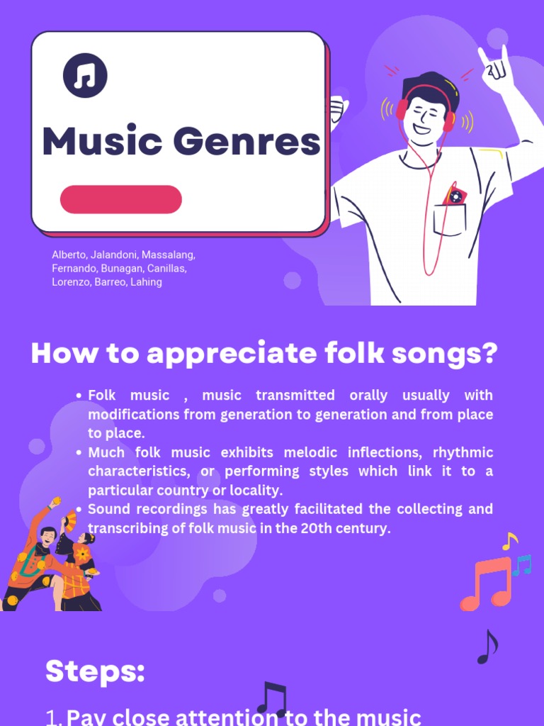 Music Genres | PDF | Rock Music | Rock And Roll
